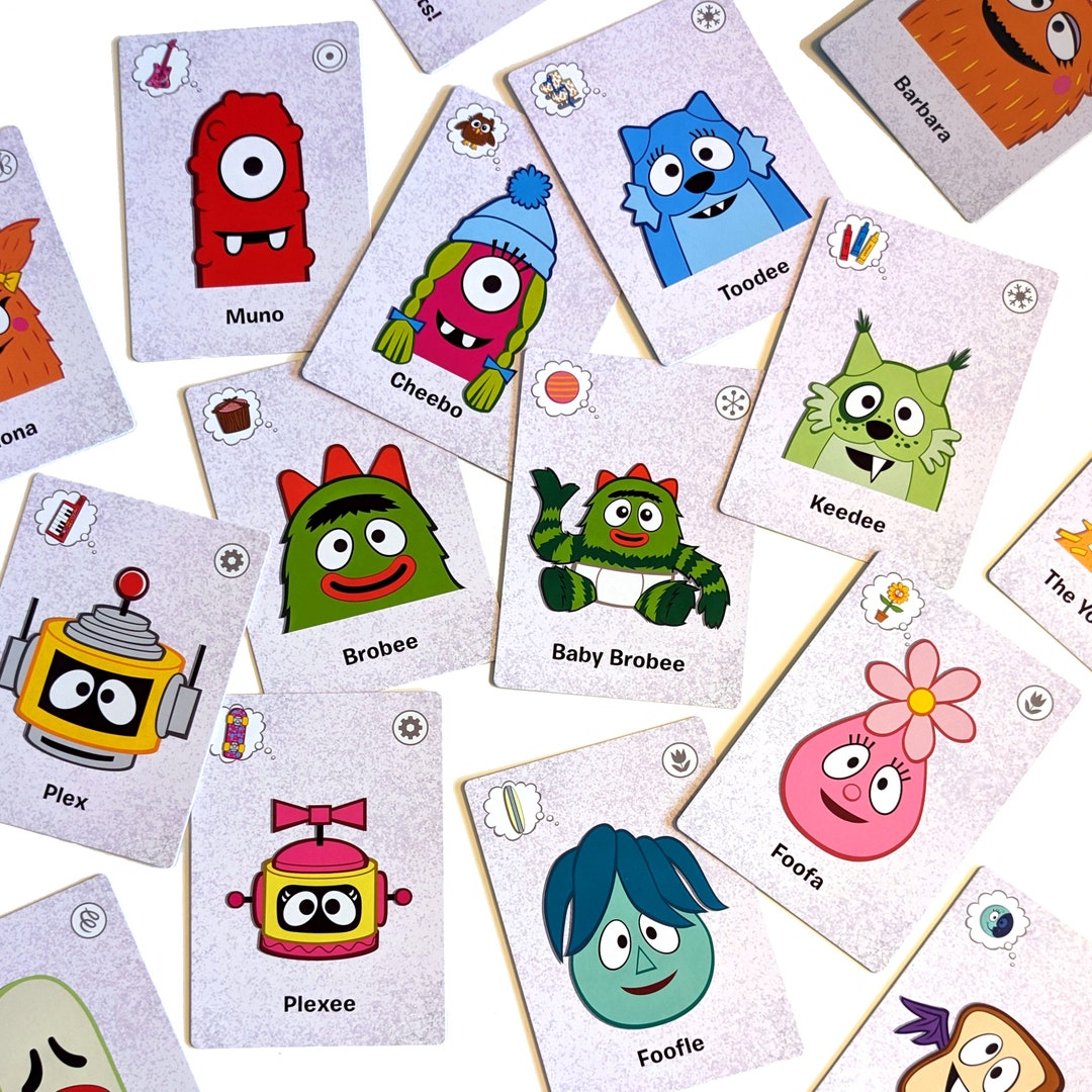 Official Yo Gabba Gabba! Card Game! Knock Knock! Yo Gabba Gabba! Cool ...