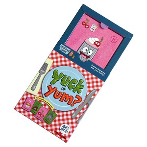 Toddler and Kids Card Game Yuck or Yum Educational Travel Toy/activity ...
