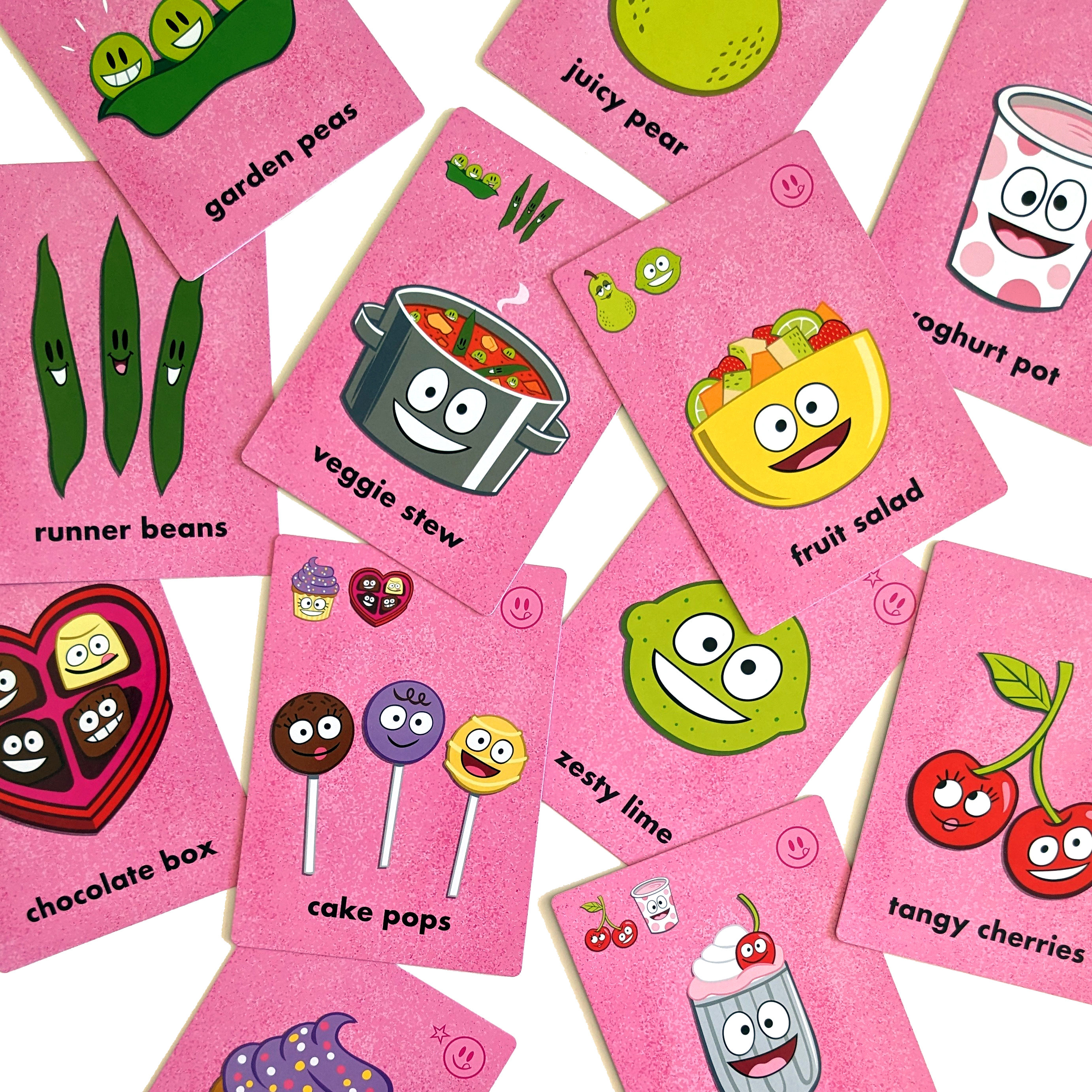 Toddler and Kids Card Game Yuck or Yum Educational Travel Toy/activity ...