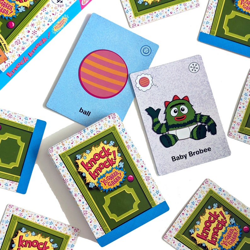 Official Yo Gabba Gabba Card Game Knock Knock Yo Gabba Gabba 1st/2nd ...