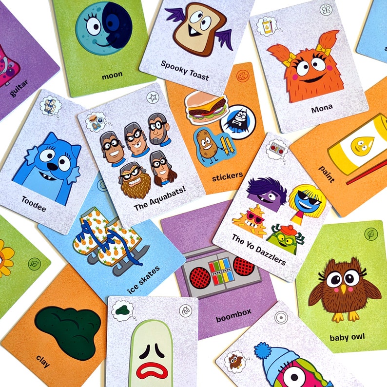 Official Yo Gabba Gabba! Card Game! Knock Knock! Yo Gabba Gabba! 8 in 1 ...