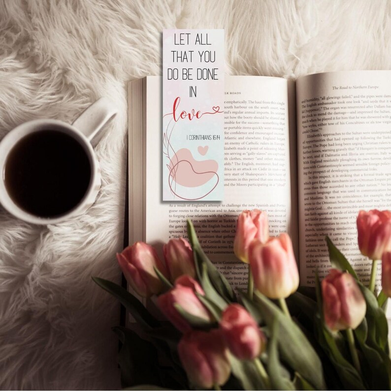 Printable Valentine’s Day Bible Verse Bookmarks | Christian Love ...
