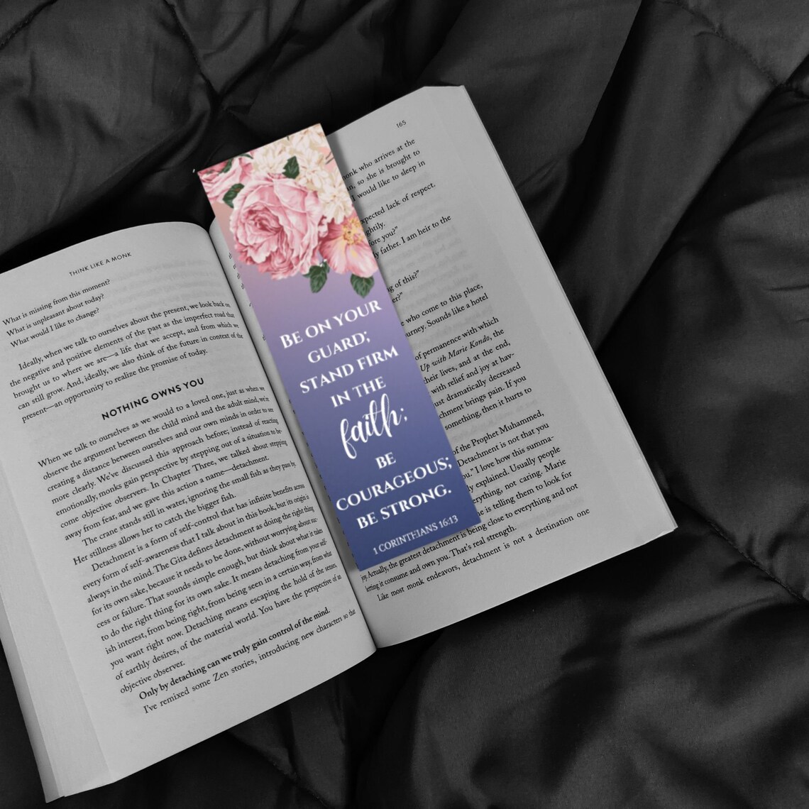 Set of 6 Inspirational Bible Verse Bookmarks Printable Scripture ...