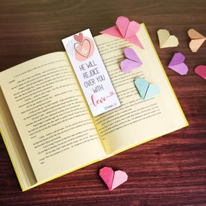 Printable Valentine’s Day Bible Verse Bookmarks | Christian Love ...