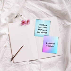 72 Printable Positive Affirmation Cards for Overthinking Affirmation ...