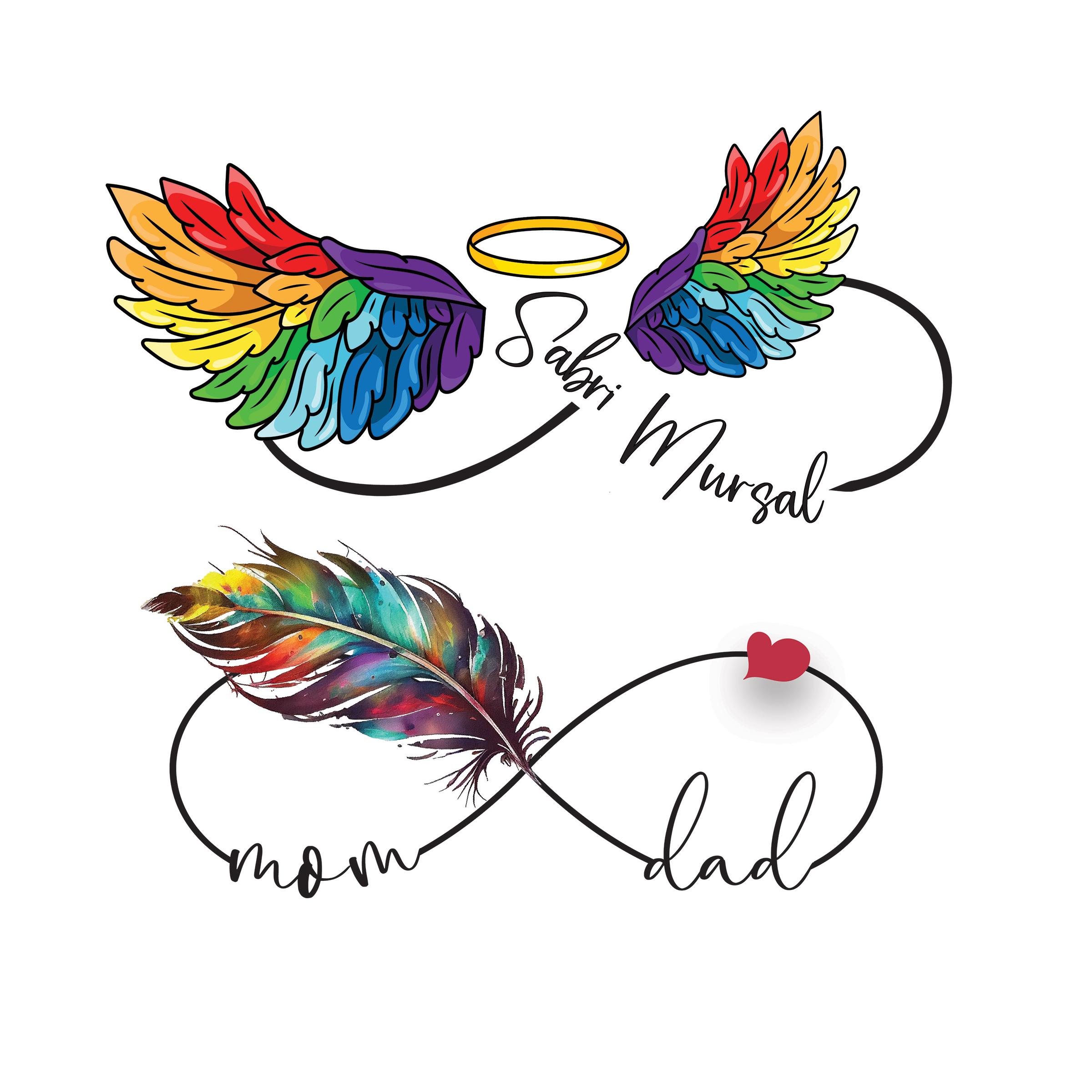 Custom Infinity Name Tattoo Design , Personalized Art (digital Download ...