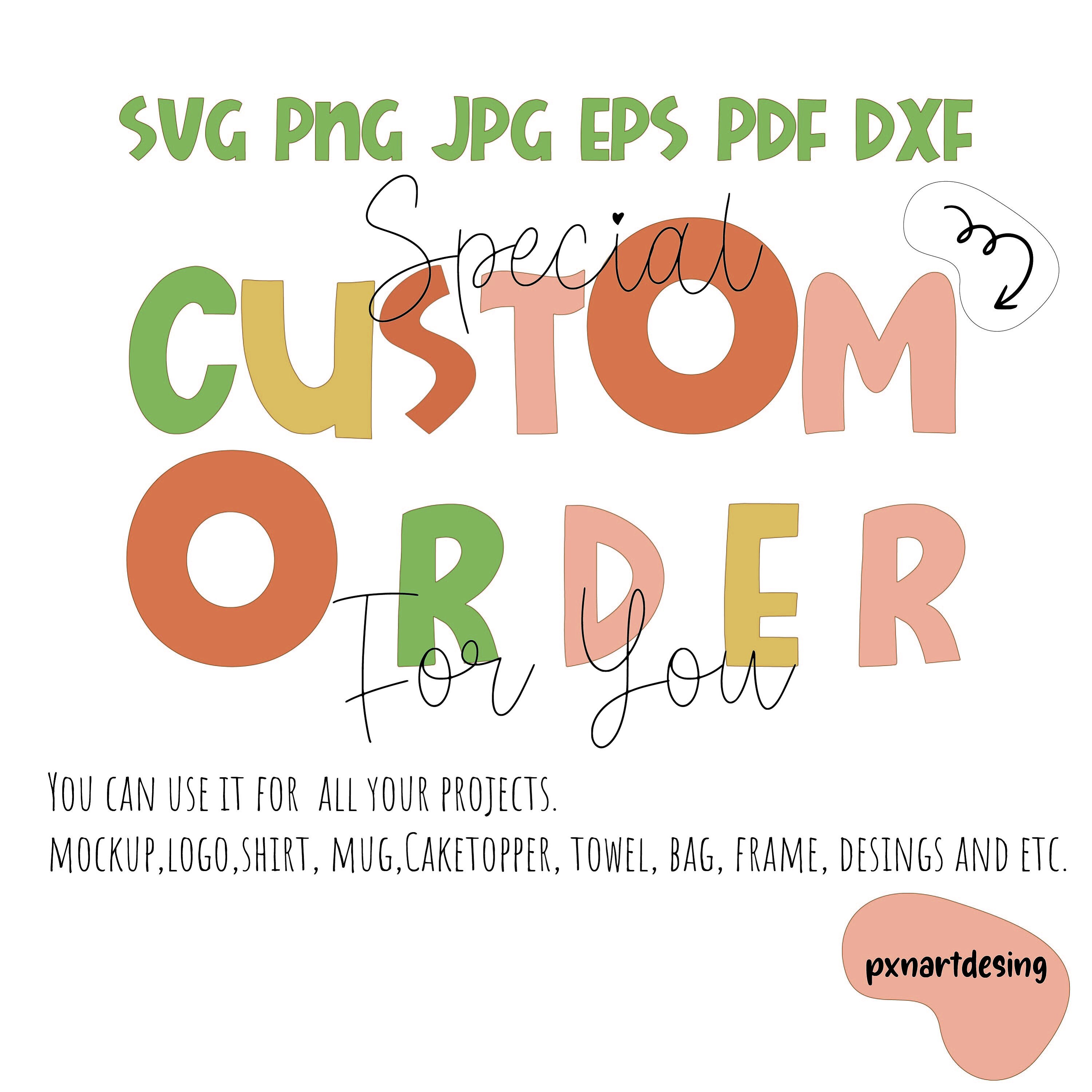 Custom SVG / PNG | Custom SVG Files for Cricut | Cameo Silhouette Cut ...