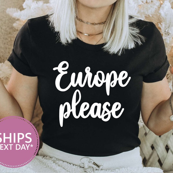 Europe Trip Shirts - Etsy