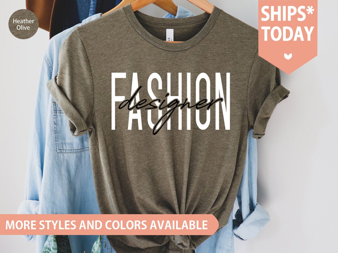 Fashion Designer T-shirt Fashion Design Shirt Fashion - Etsy