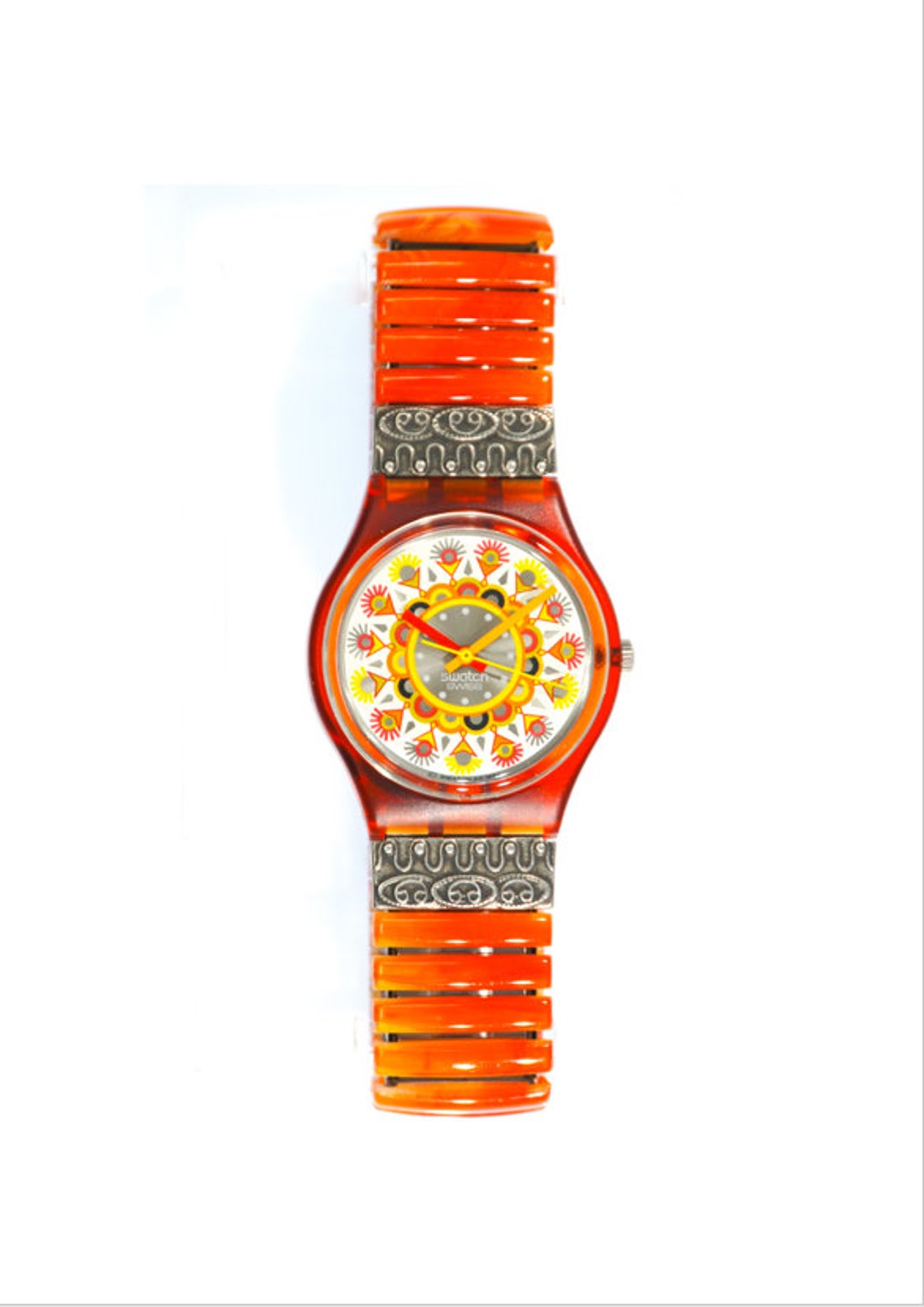 1994 Vintage Swatch Flex "curry Powder", GR126, Never Worn, in Swatch ...