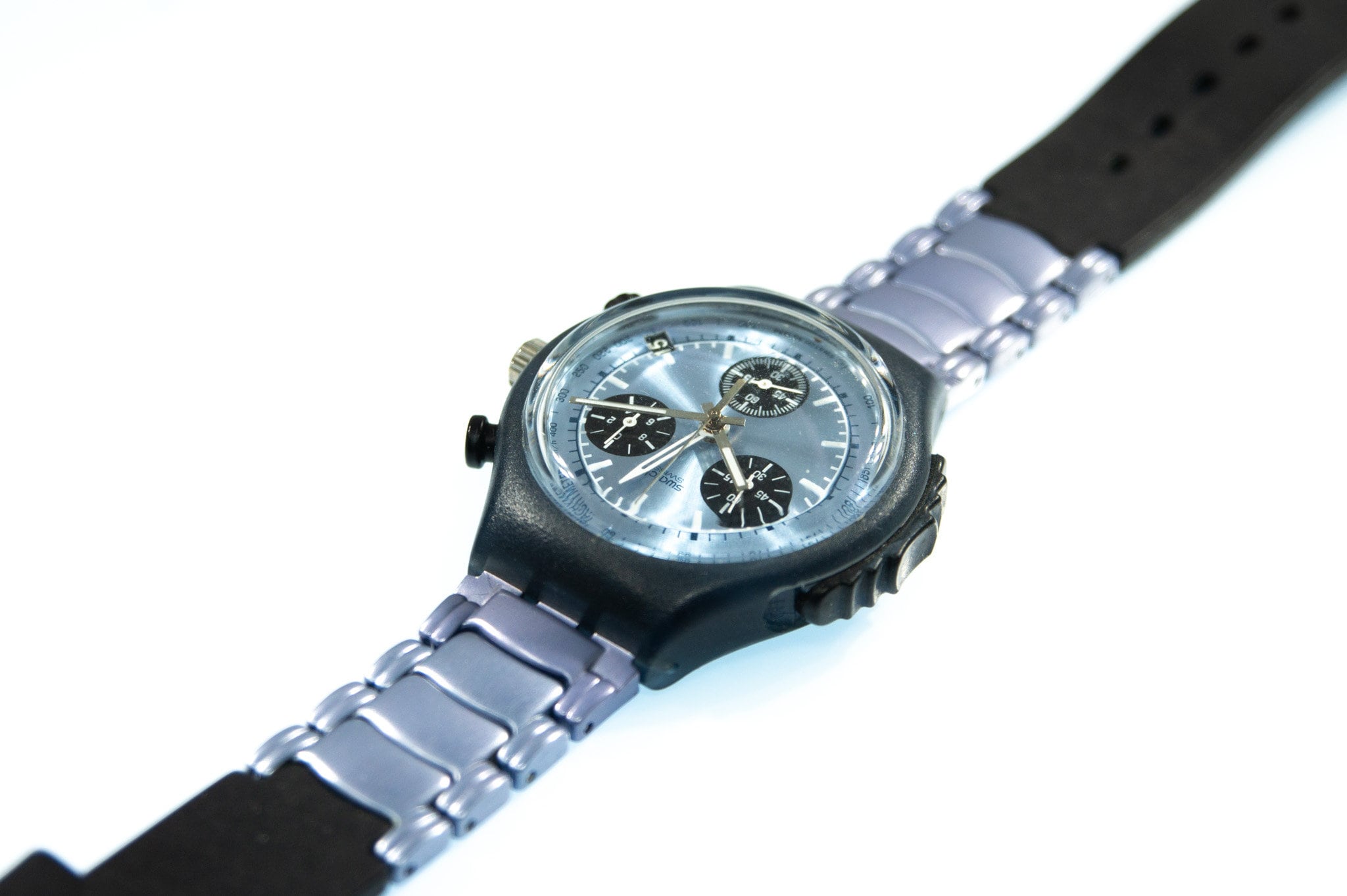 1998 Swatch Alarm Chrono teamwork SOI402 in - Etsy