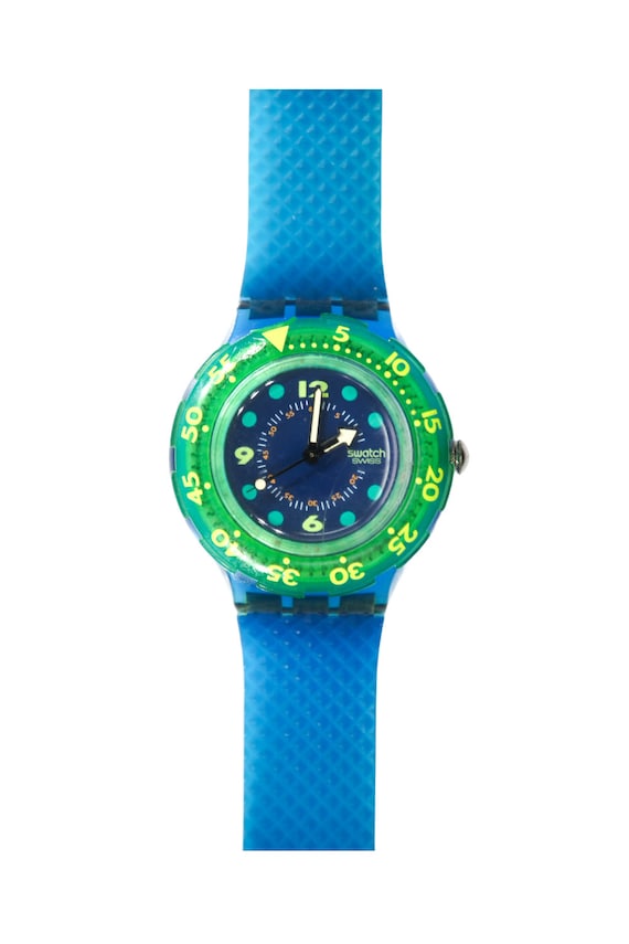1991 Vintage Swatch "BLUE MOON", SDN100, unworn, in S… - Gem