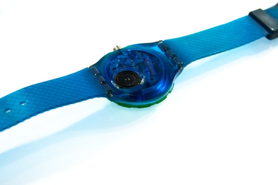1991 Vintage Swatch "BLUE MOON", SDN100, unworn, in S… - Gem