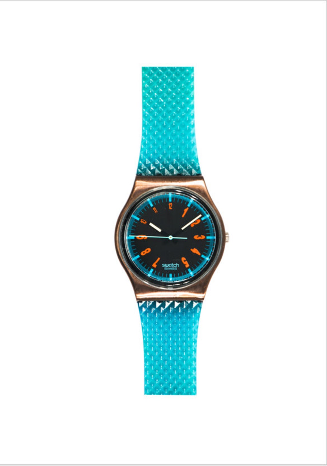 1989 Vintage Swatch "icebreaker", GX113, Unworn, in Swatch Box, With ...