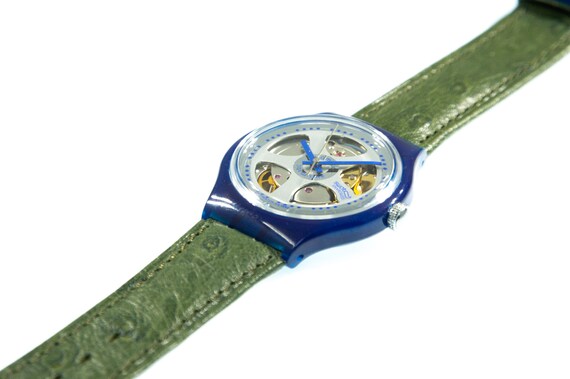 1993 Vintage Swatch Automatic "BAERU", SAN102, unworn… - Gem