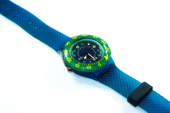 1991 Vintage Swatch "BLUE MOON", SDN100, unworn, in S… - Gem