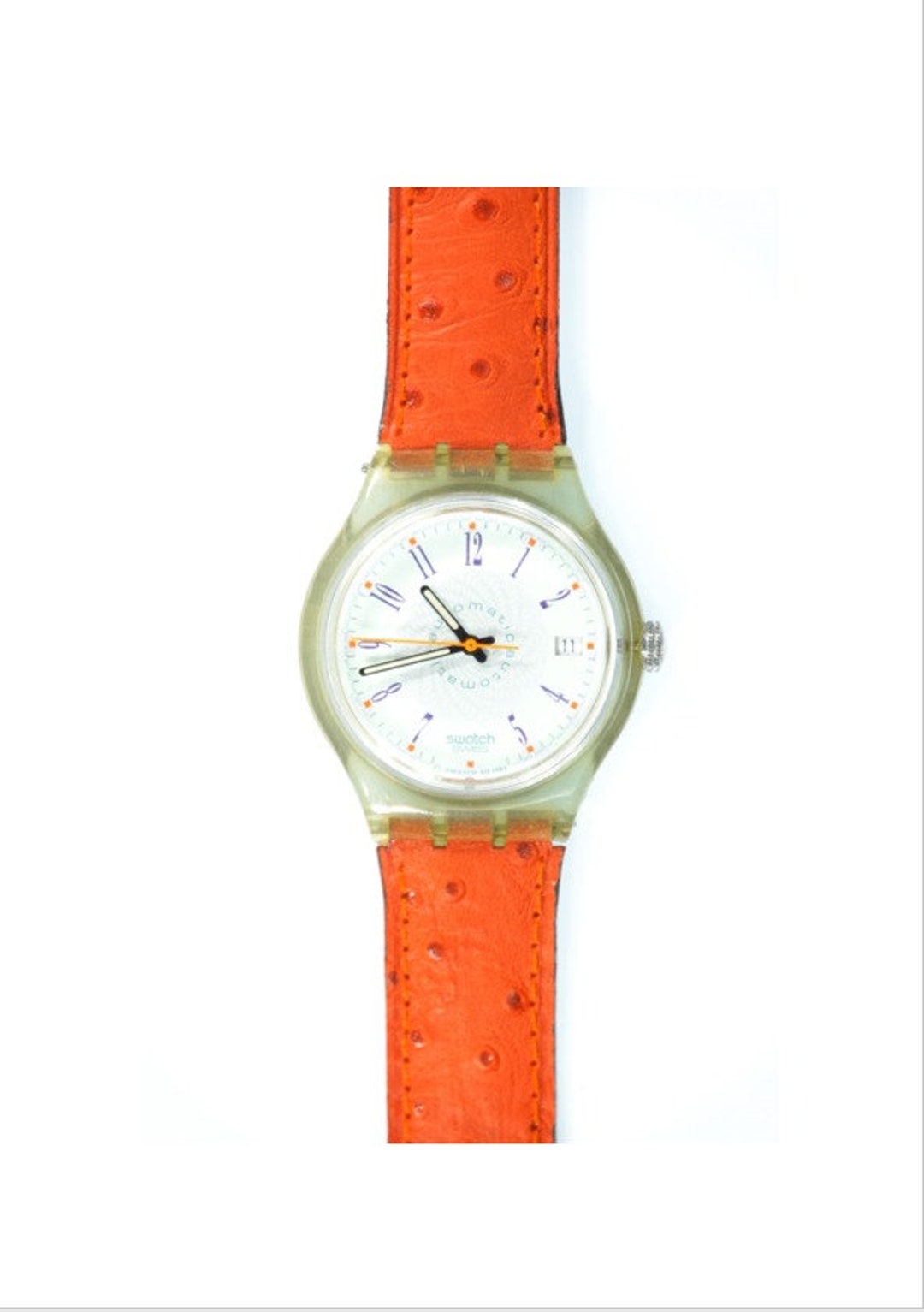 1993 Vintage Swatch Automatic "brick-ett", SAN400, Unworn, in Swatch ...
