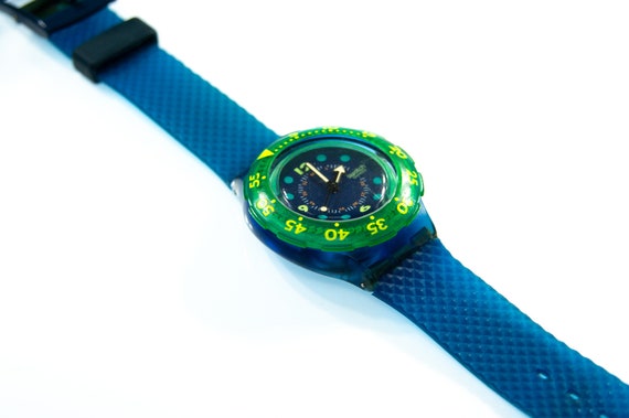 1991 Vintage Swatch "BLUE MOON", SDN100, unworn, in S… - Gem