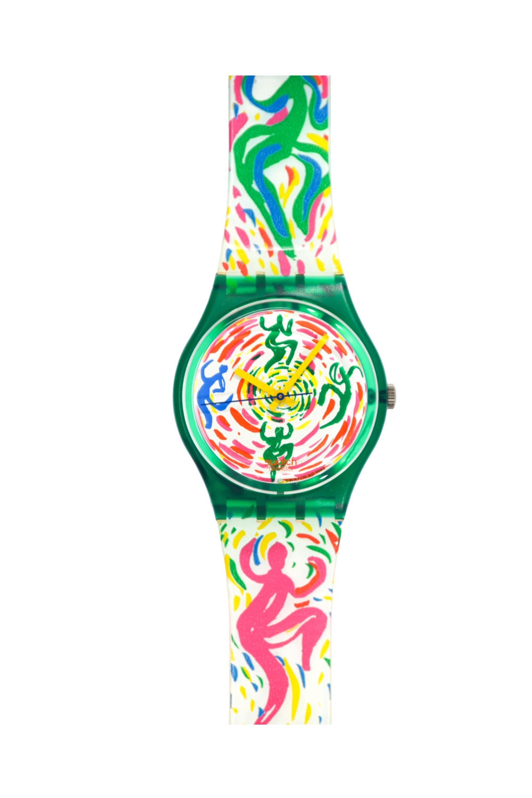 1994 Vintage Swatch Gent GG129 girotondo, Unworn, in Swatch Box, With ...