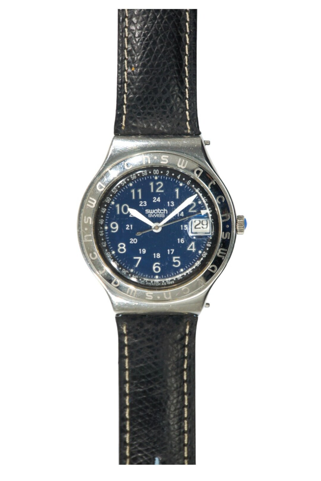 1993 Vintage Swatch Irony Big YGS400 happy JOE Blue, Unworn, in Swatch Box, With New Battery - Etsy