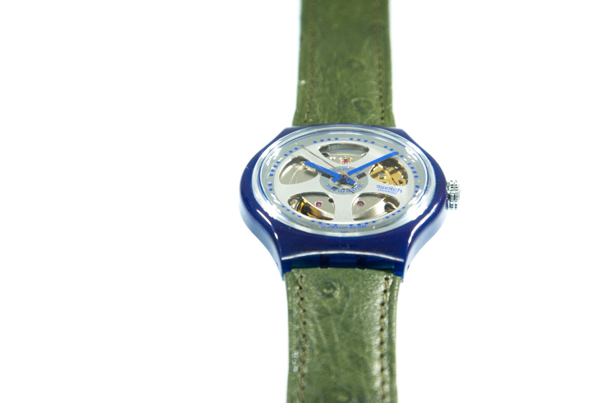 1993 Vintage Swatch Automatic baeru SAN102 - Etsy