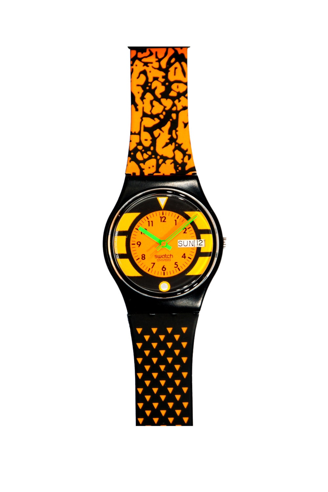 1989 Vintage Swatch "wipe Out", GB714, Unworn, in Swatch Box, With New ...