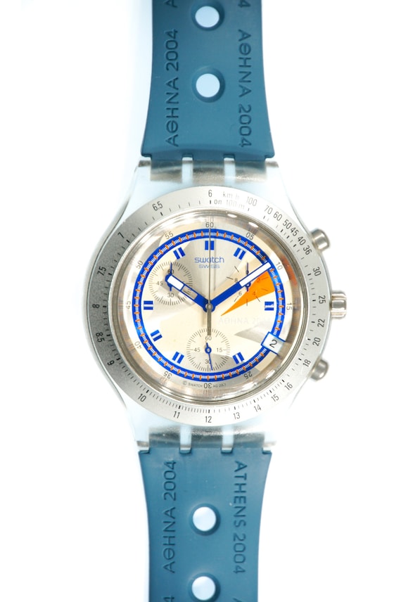 2004 Swatch Irony Diaphane "AERINOS",SVCK4006, Olympi… - Gem