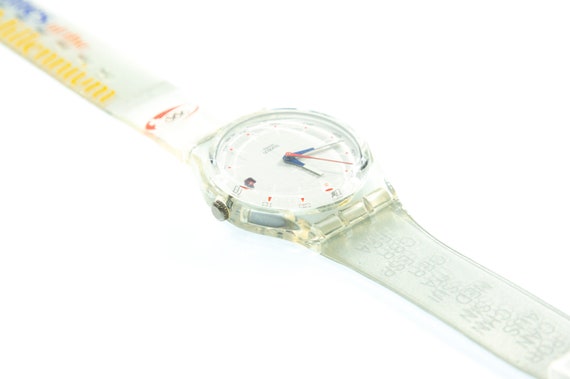 2000 Vintage Swatch Sidney "RUN AFTER SWITZERLAND", G… - Gem