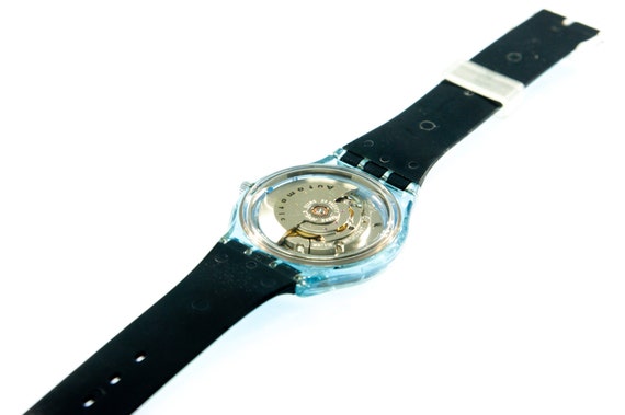 1990 Vintage Swatch Automatic Conversion "STUCCHI", u… - Gem