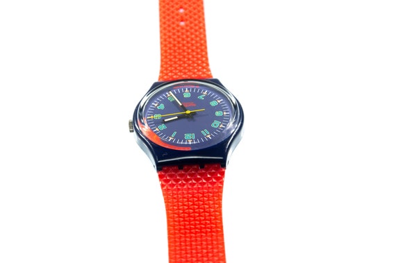 1990 Vintage Swatch "GOOD SHAPE", GN113, variant WITH… - Gem