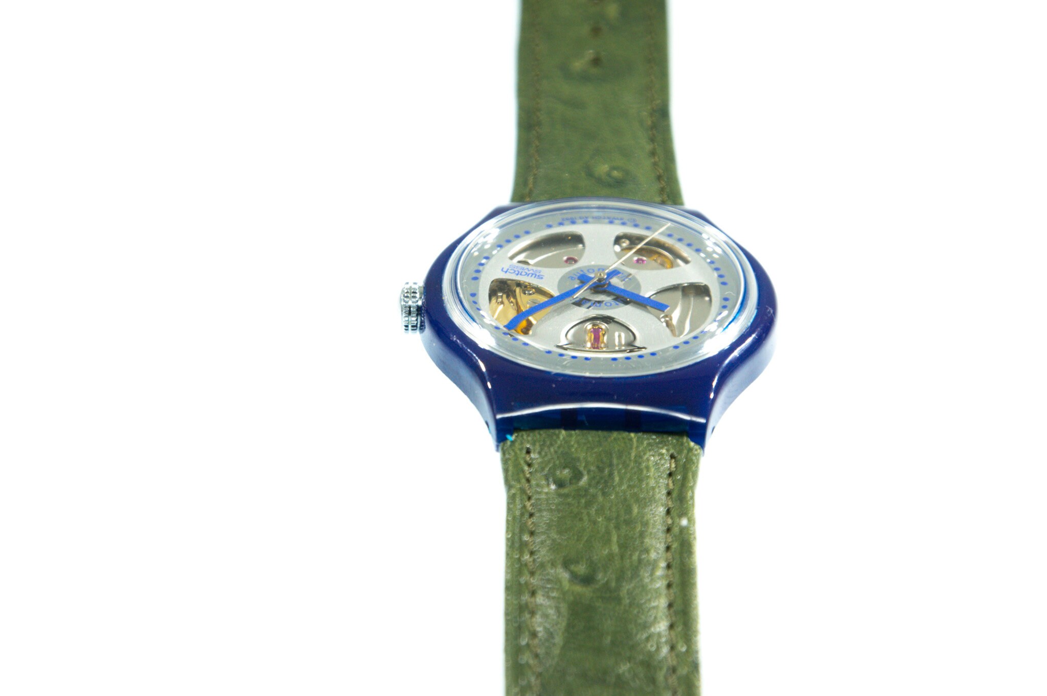 1993 Vintage Swatch Automatic baeru SAN102 - Etsy