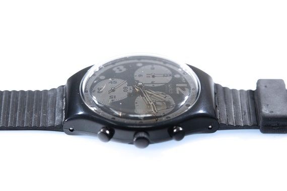 NEW:1993 Swatch Chrono "MOONSHADOW", scb110, unworn, … - Gem