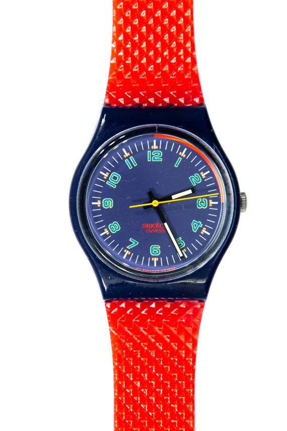 1990 Vintage Swatch "GOOD SHAPE", GN113, variant WITH… - Gem