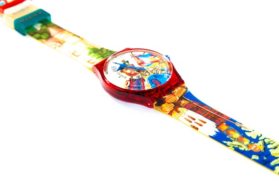 1995 Vintage Swatch Musical "DUDELSACK", SLR101, sehr… - Gem