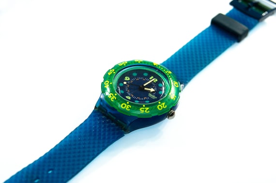 1991 Vintage Swatch "BLUE MOON", SDN100, unworn, in S… - Gem