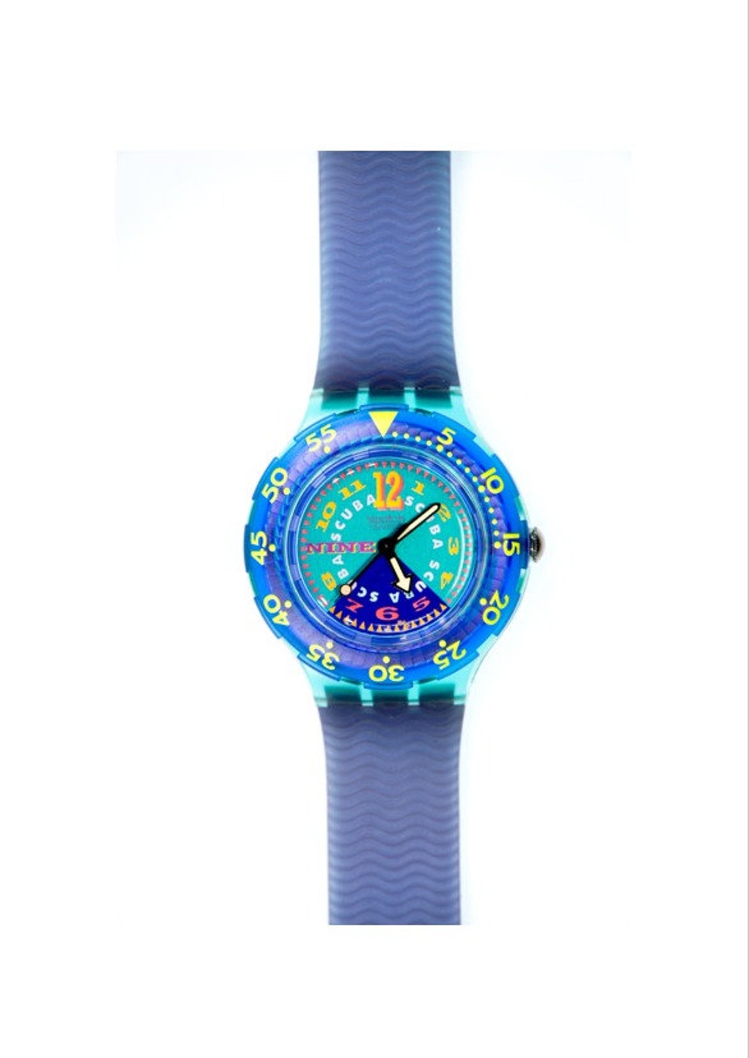 1993 Vintage Swatch "bermuda Triangle", SDN106, Unworn, in Swatch Box ...