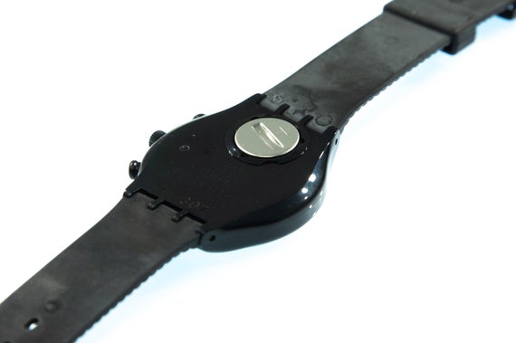 NEW:1993 Swatch Chrono "MOONSHADOW", scb110, unworn, … - Gem