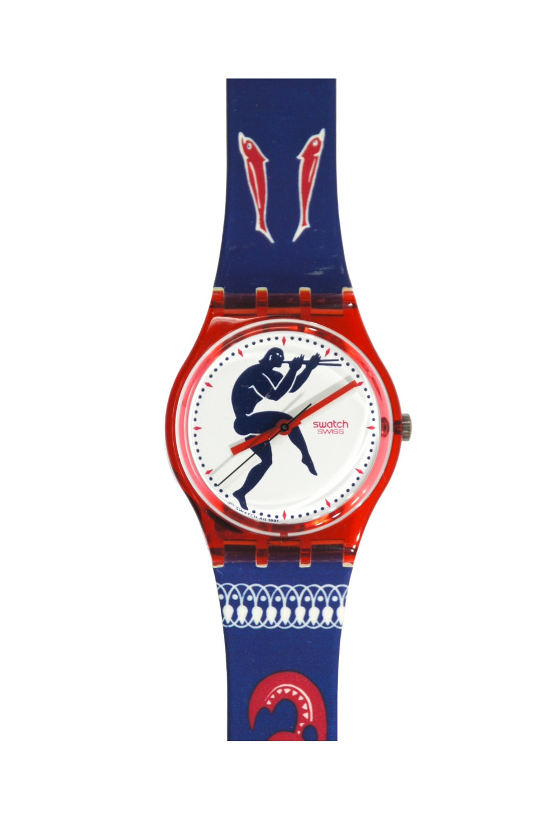 1992 Swatch Gent GR111 tedophorus, Unworn, in Swatch Box, With New ...