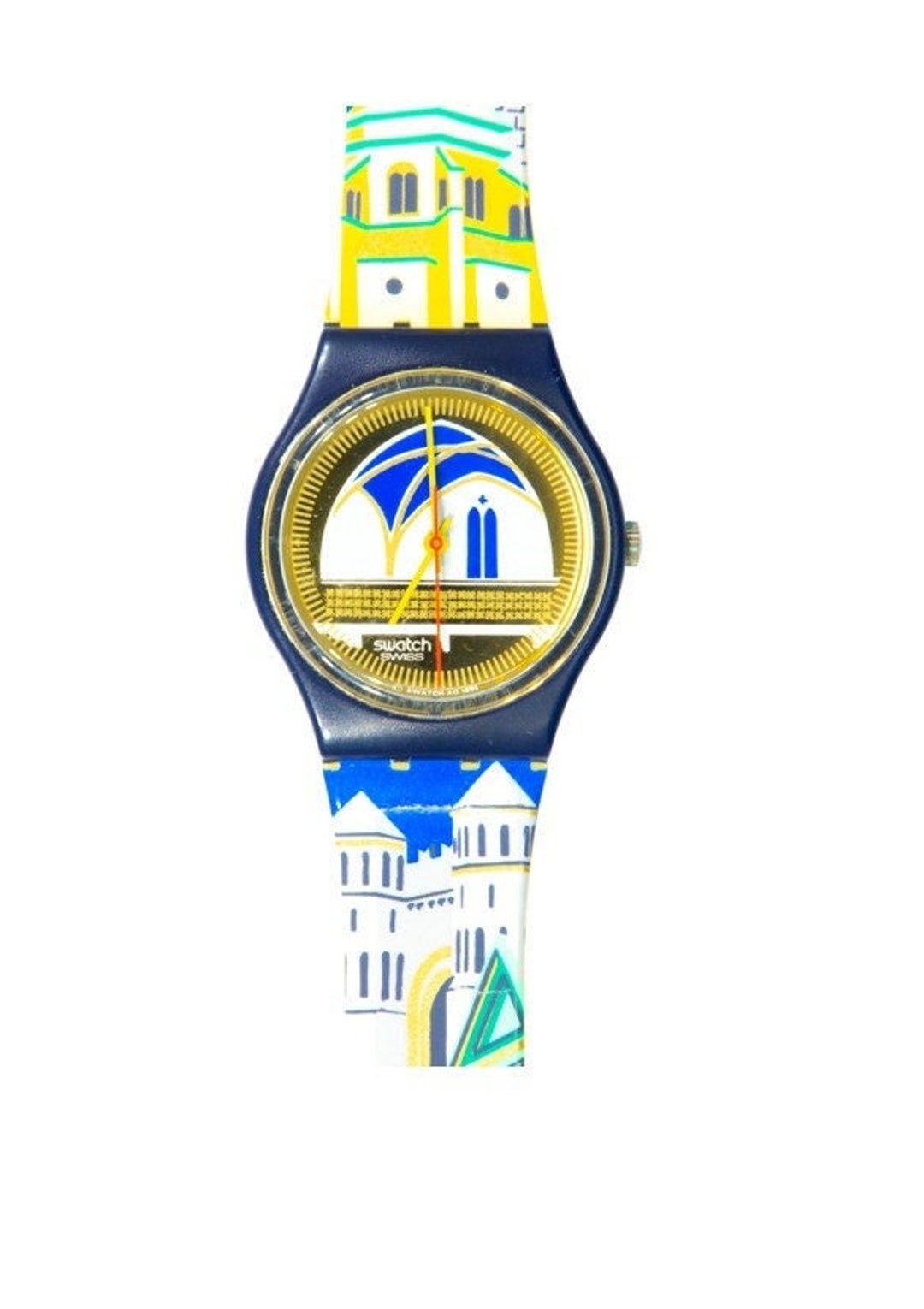 1992 Vintage Swatch back Stage, GN120, Unworn, in Swatch Box, With New ...