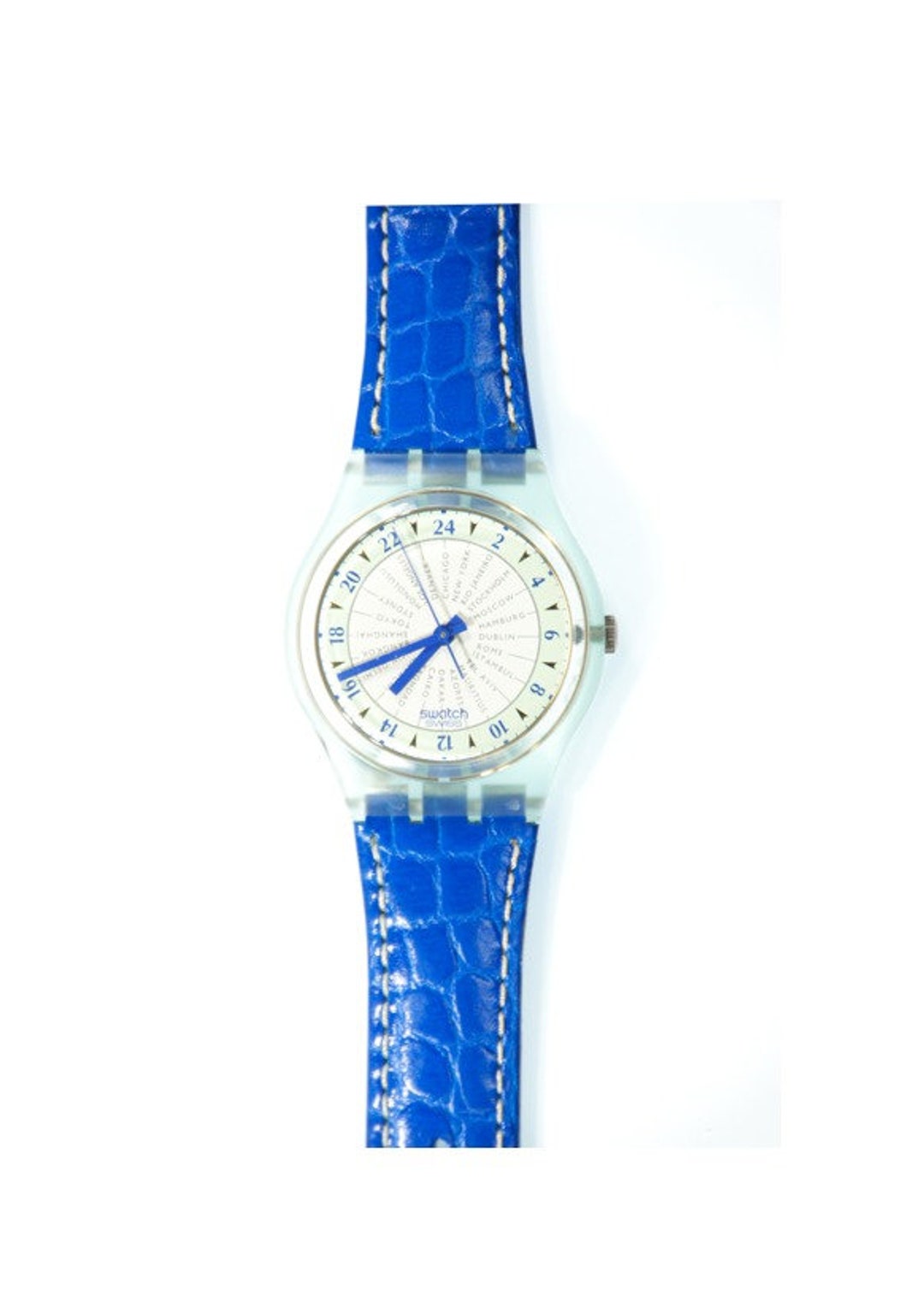 1994 Vintage Swatch 24h Watch index, GG125, Very Rare, Unworn, in ...