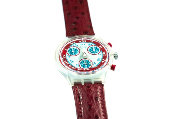 1993 Vintage Swatch Chrono "WINDMILL", SK103, never w… - Gem