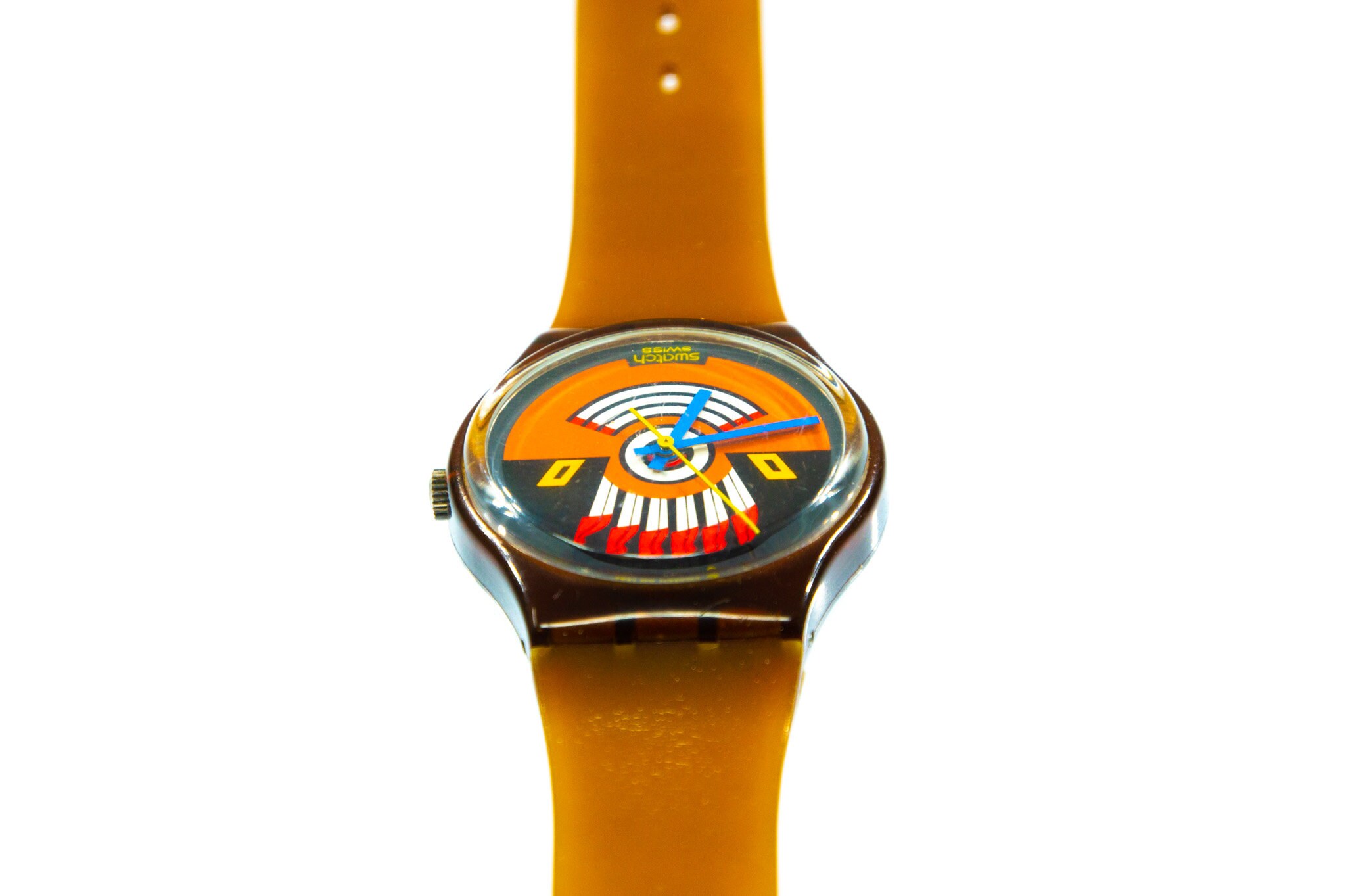 1986 Vintage Swatch ruffled Feathers GF100 Very - Etsy