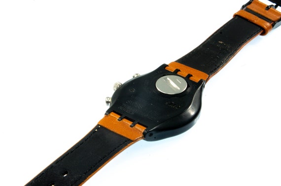 1991 Vintage Swatch Chrono "CLASSIC BROWN", SCB101, s… - Gem