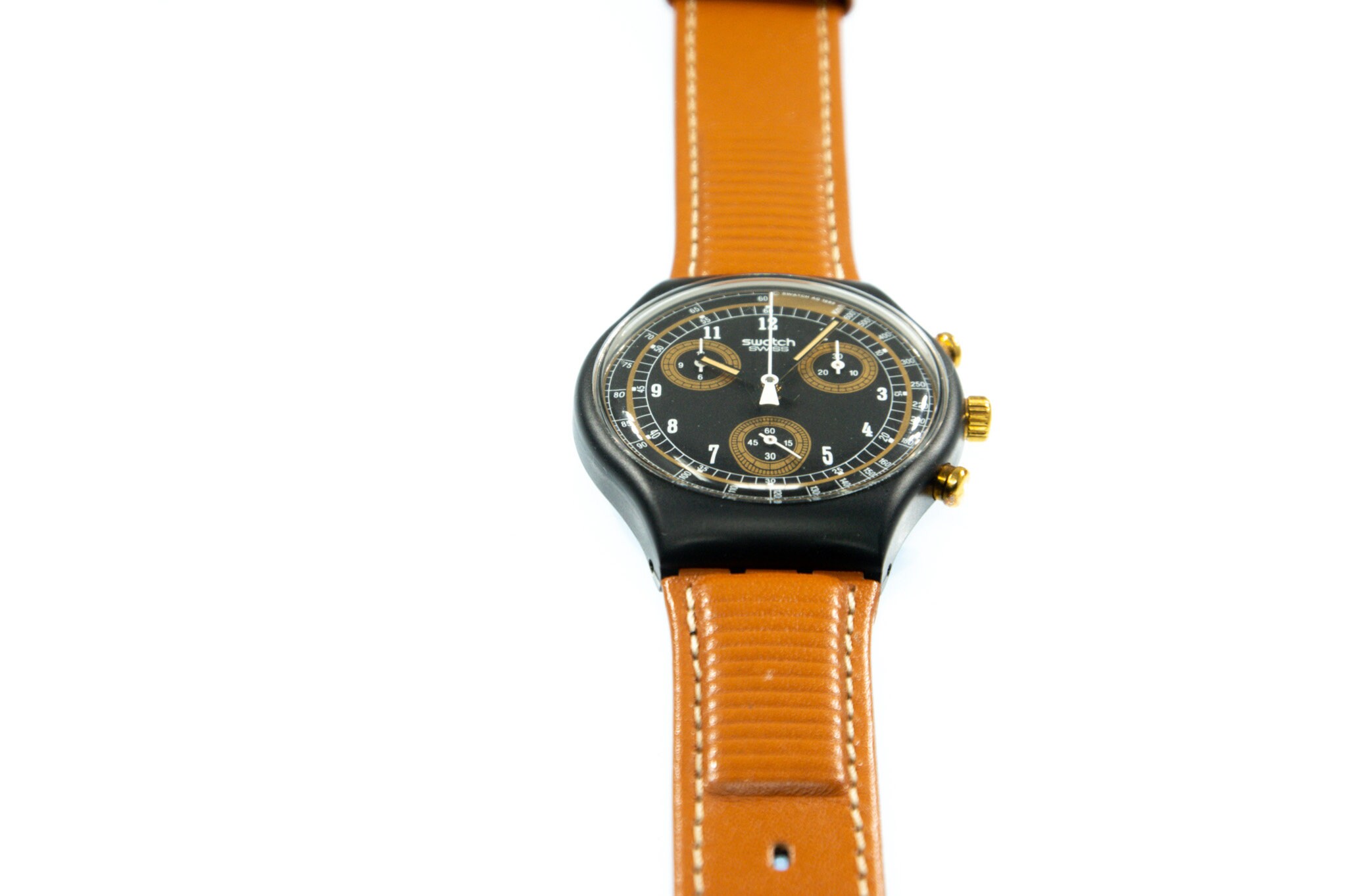 1990 Vintage Swatch Chrono "sand Storm", SCB104, Very Rare, Unworn, in ...