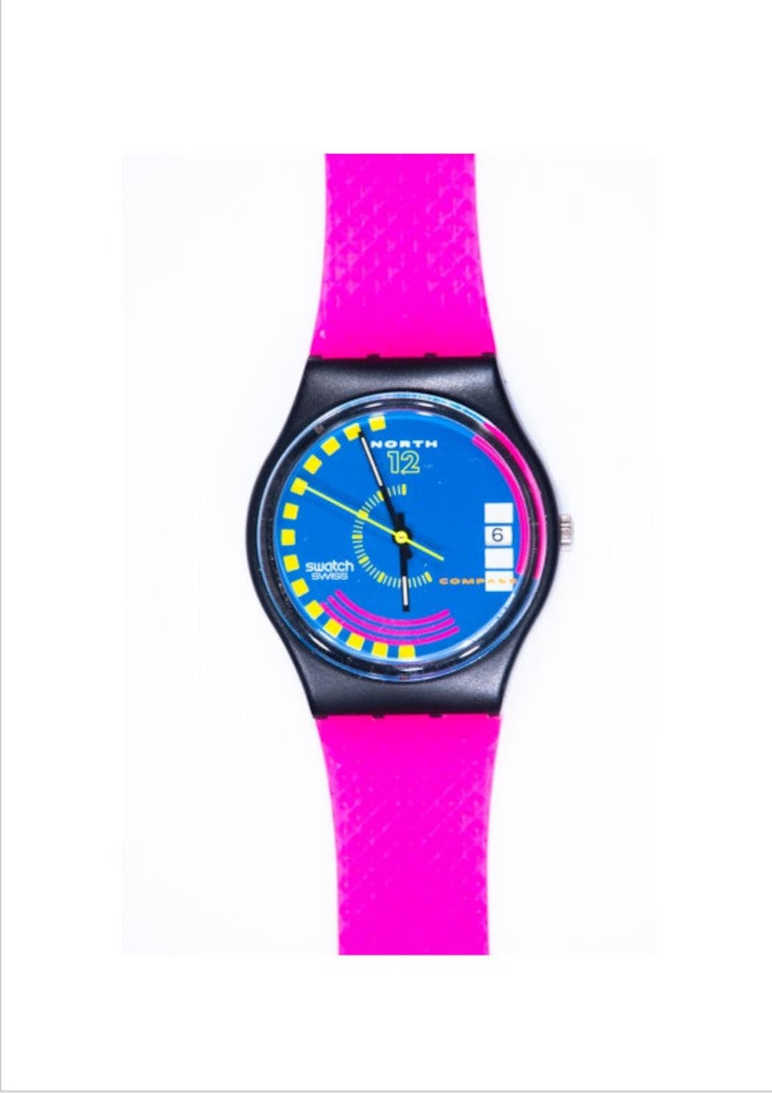 NEW: 1989 Vintage Swatch "traffic Jam", GB412, Unworn, in Swatch Box ...