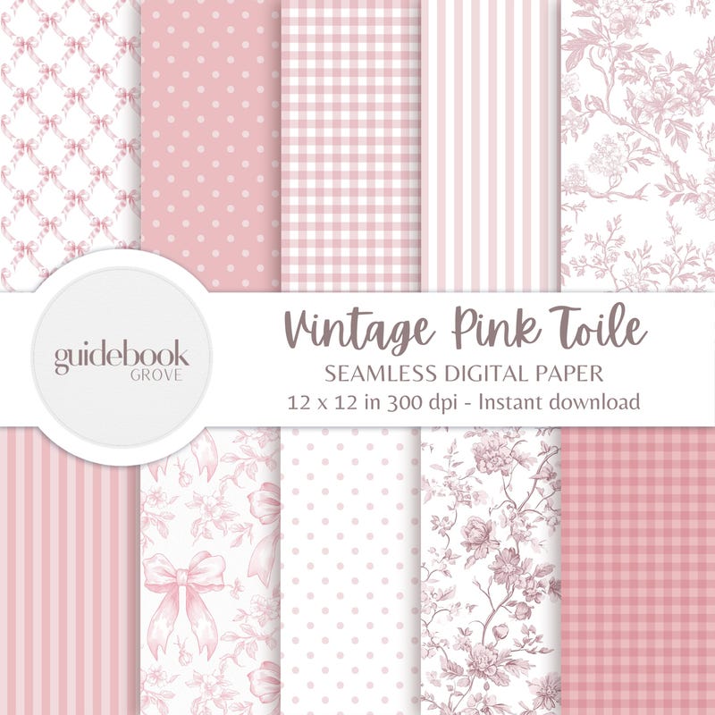 Preppy Pink Bow Wallpaper - Etsy