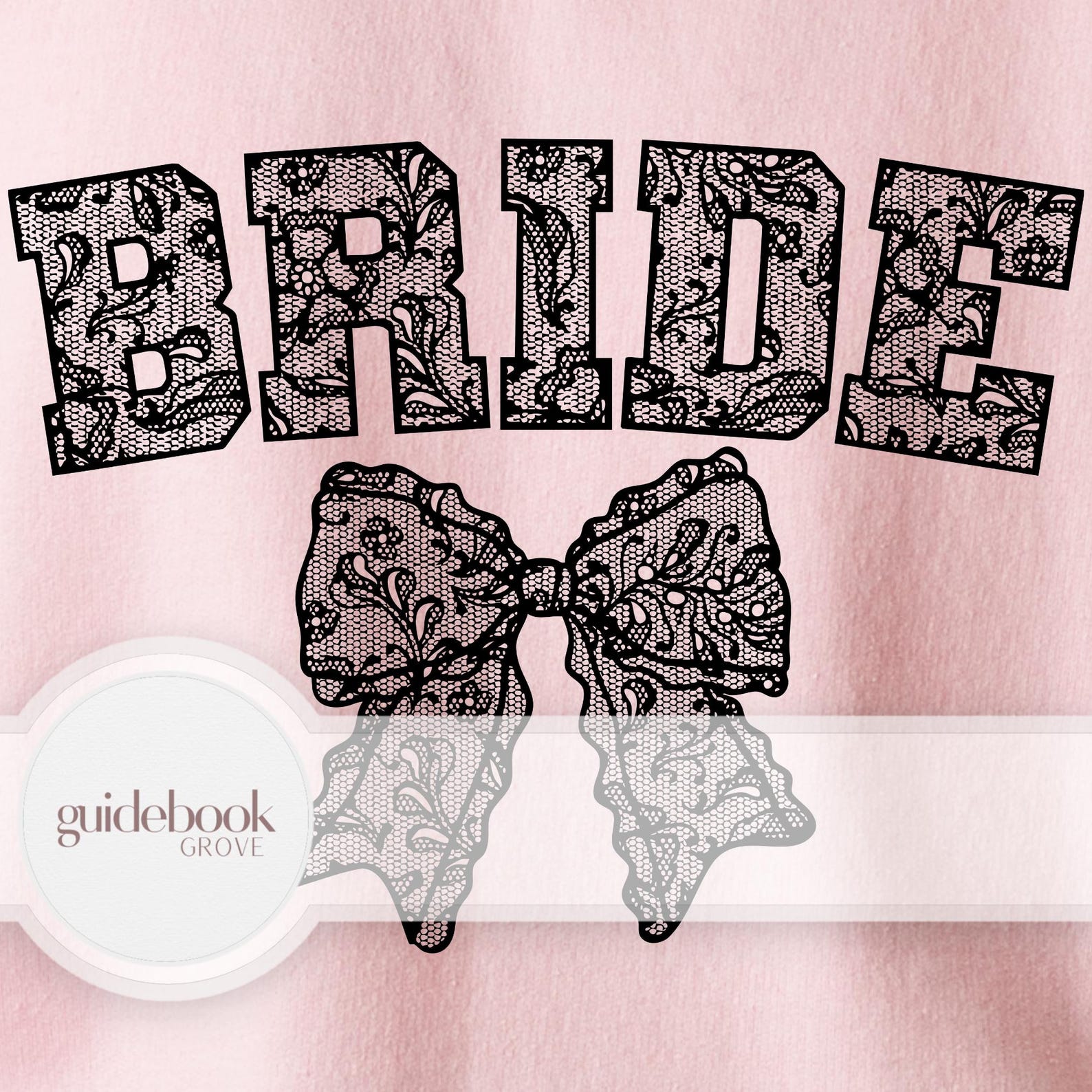 Bride Lace Bow PNG, Coquette Engagement, Varsity Bride Bow, Girly ...