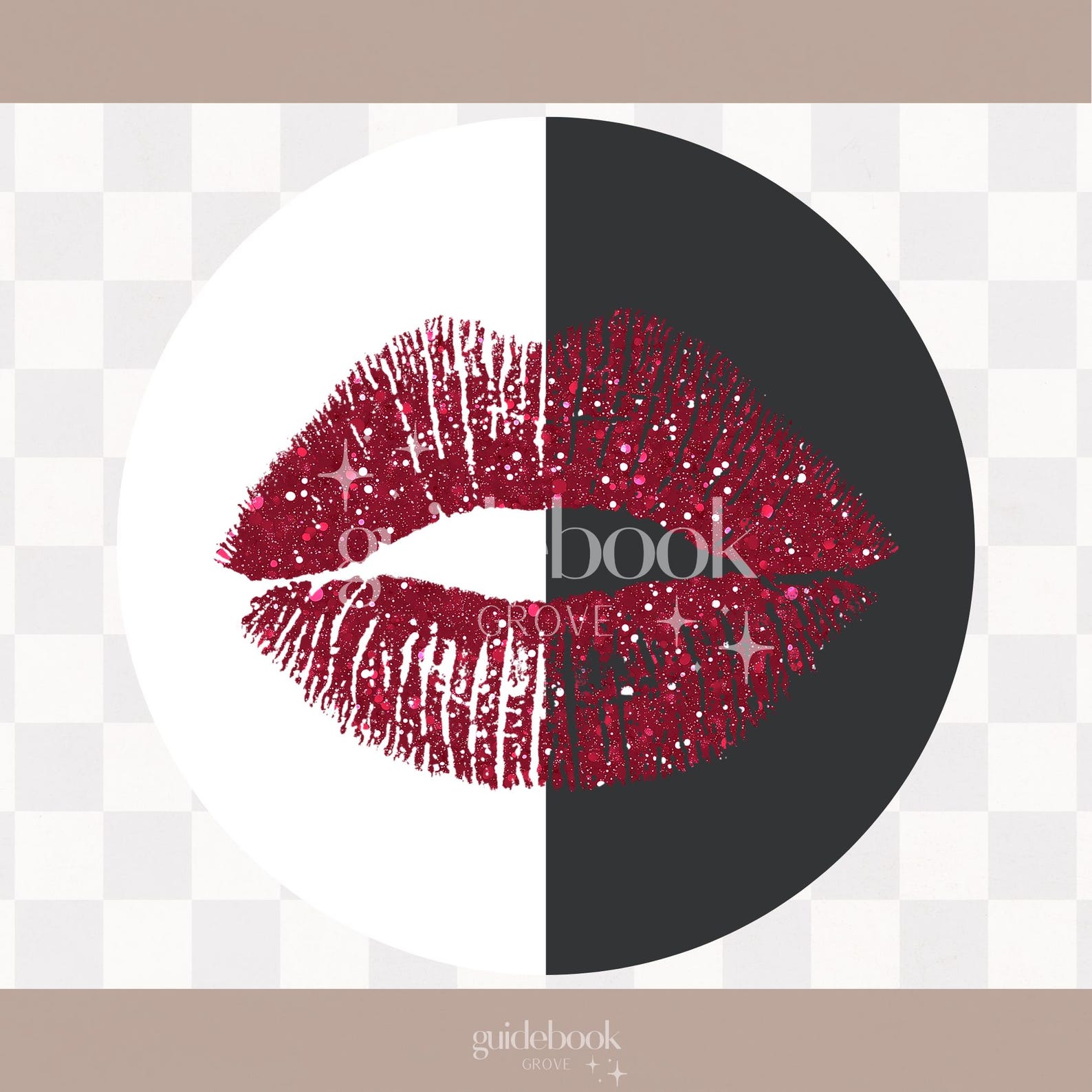 Glitter Kiss Mark Png Girly Valentines Day Clipart Cute Aesthetic