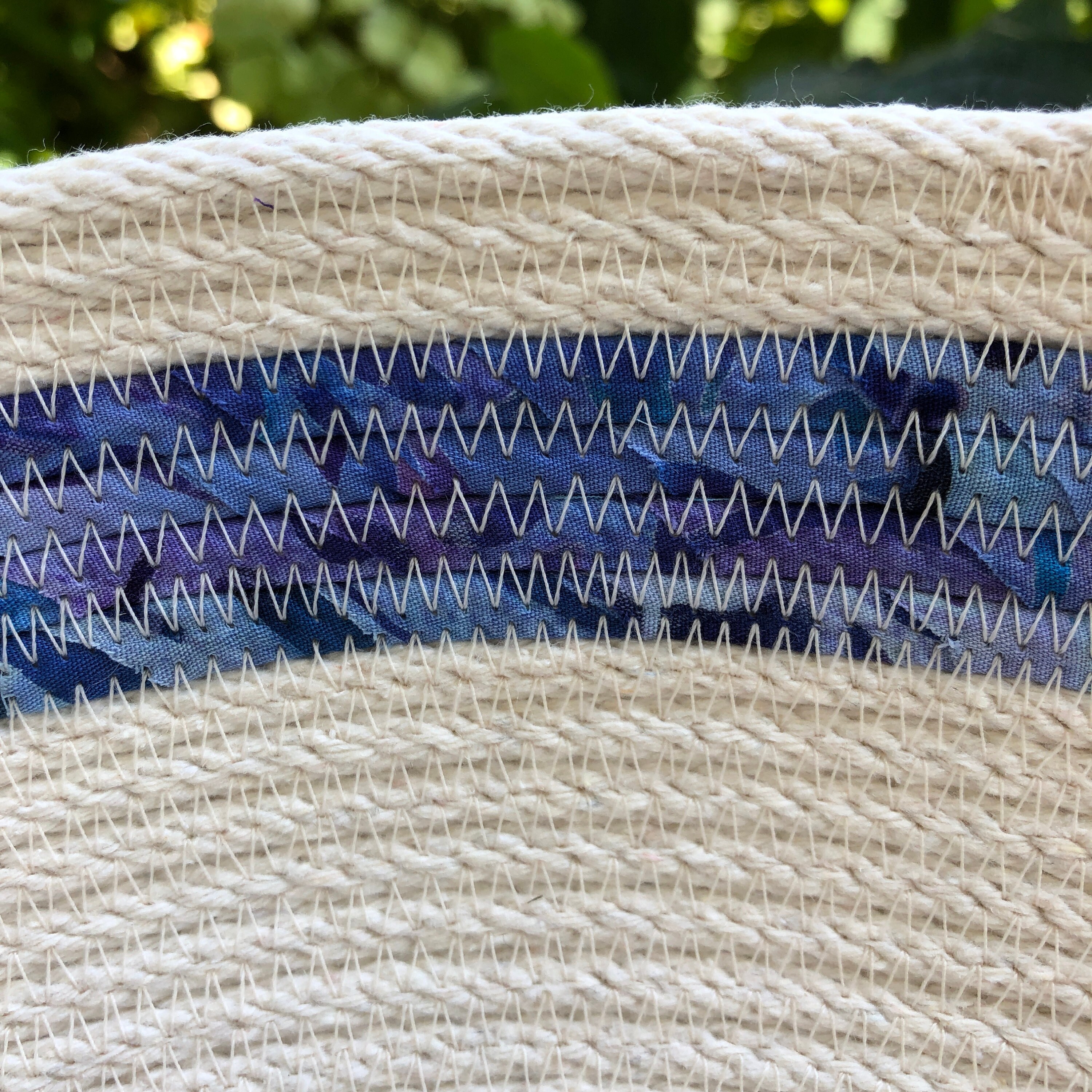 Rope Bowl, Embroidered Cotton Rope Bowl, Decorative Bowl, Pumpkin ...