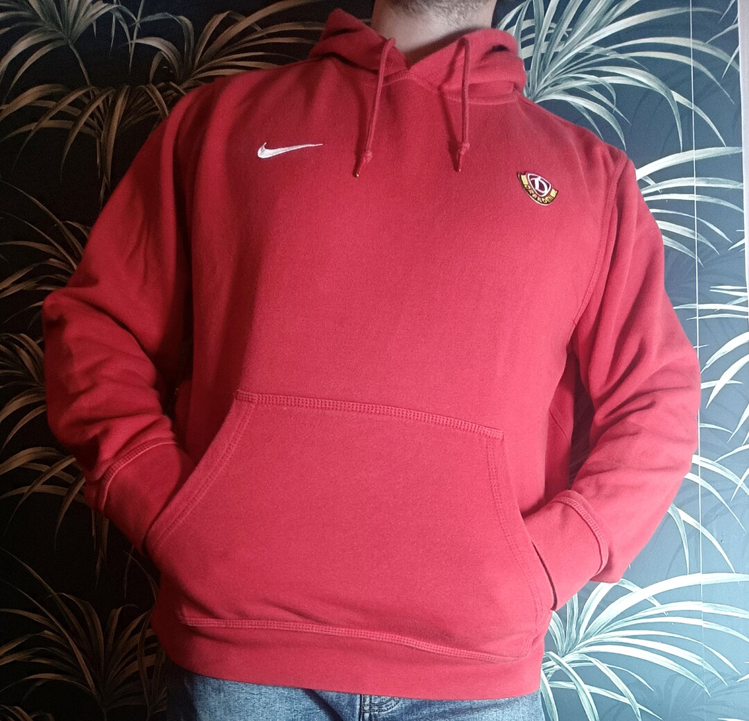 Nike Dynamo Dresden Vintage 2000s Retro Hoodie Embroidered Logo ...